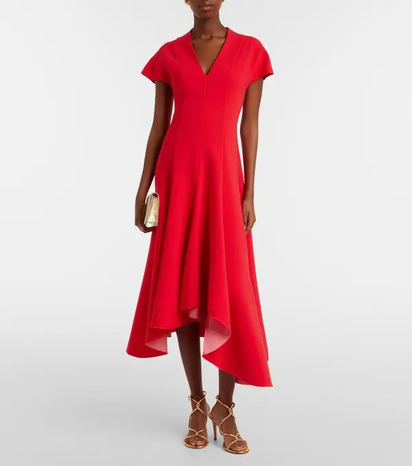 ROKSANDA Tatum Paneled Midi Dress