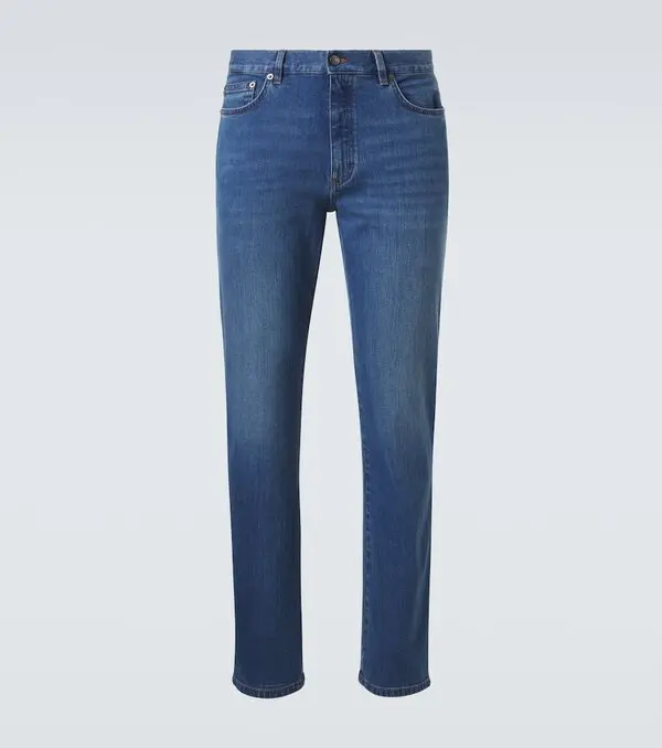 Zegna Slim-fit Jeans - Blue