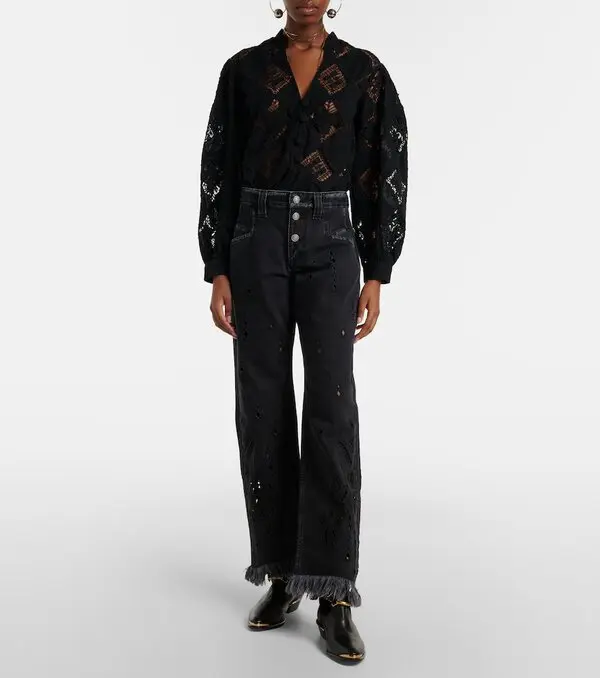 Isabel Marant Étoile Amia Flared Jeans