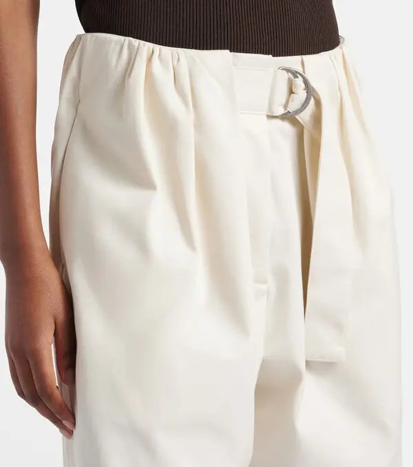 Loewe Cotton And Silk Gabardine Culottes
