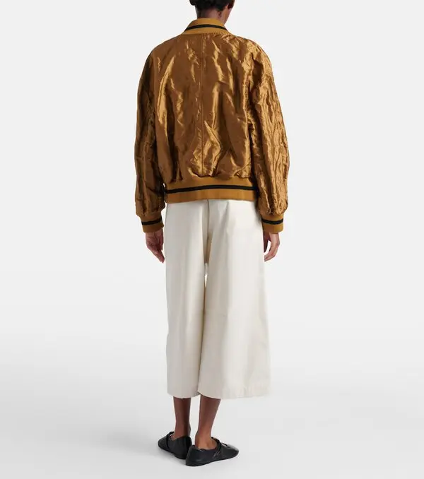 Loewe Cotton And Silk Gabardine Culottes