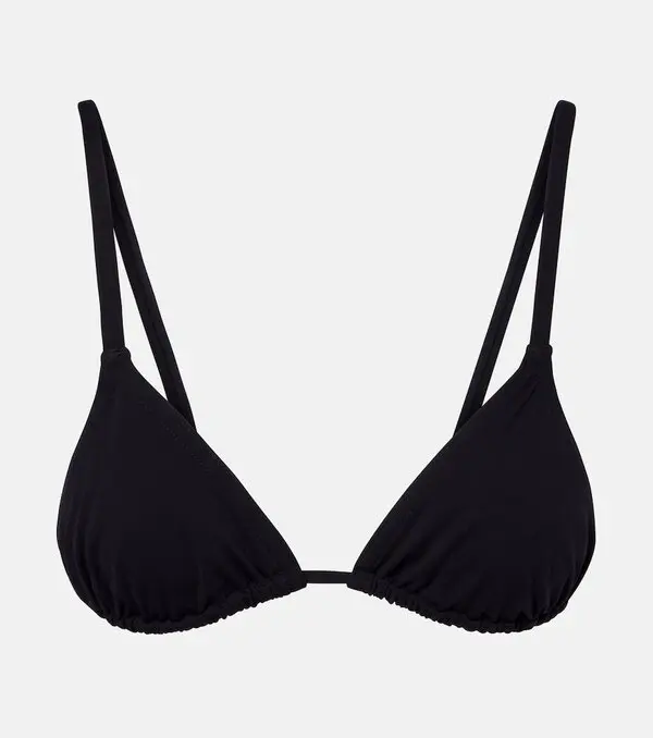 Isabel Marant Feride Triangle Bikini Top - Black