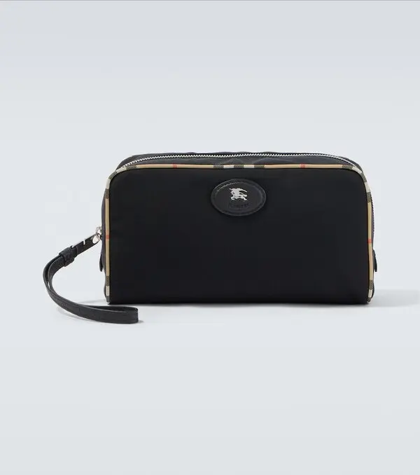 Burberry Canvas Pouch - Black