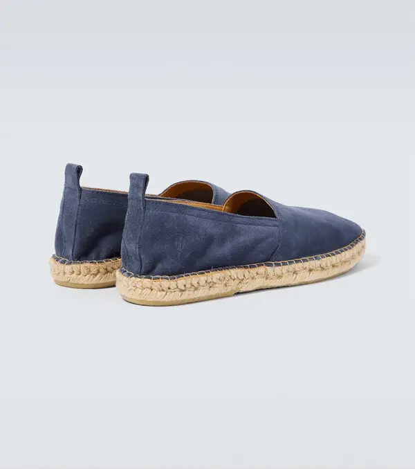 Frescobol Carioca Helio Suede Espadrilles - Blue