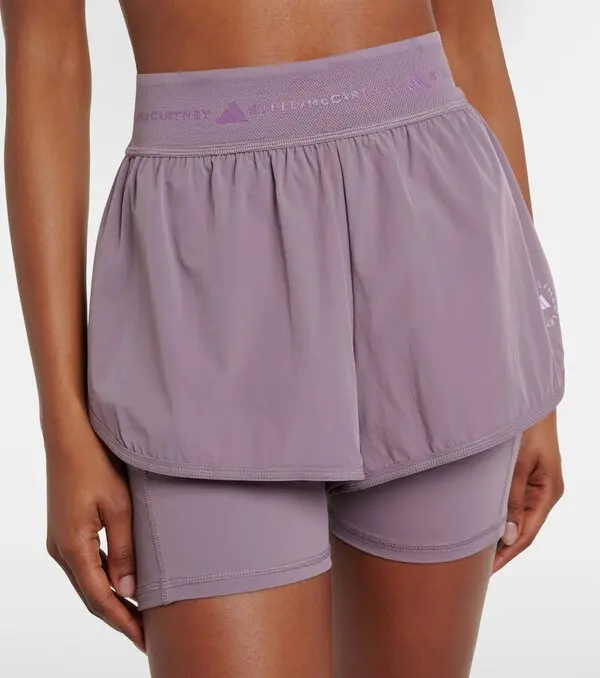Adidas By Stella McCartney Logo Running Shorts