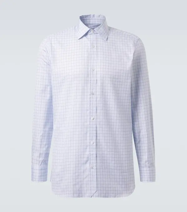 Dunhill Checked Cotton Shirt