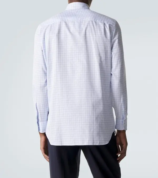Dunhill Checked Cotton Shirt