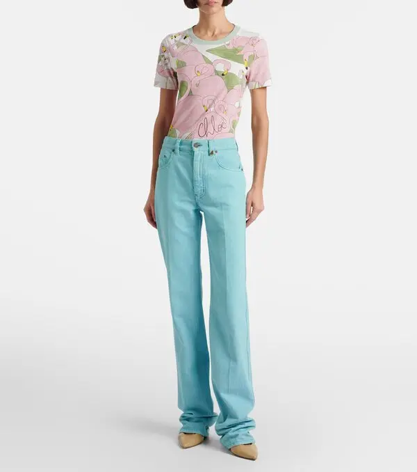 Chloé High-rise Straight Jeans
