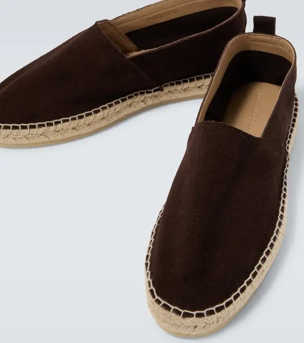 Frescobol Carioca Helio Suede Espadrilles - Brown