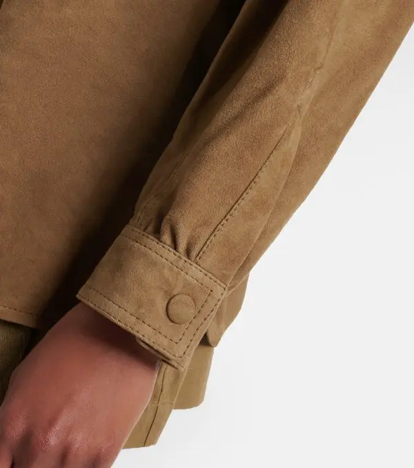 Isabel Marant Étoile Maldia Suede Overshirt