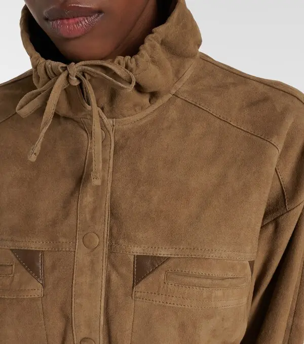 Isabel Marant Étoile Maldia Suede Overshirt