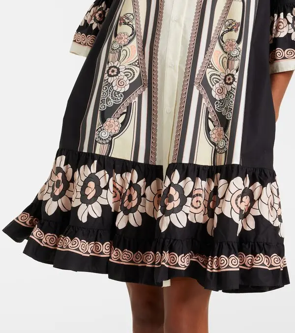 La DoubleJ Choux Printed Shirt Dress