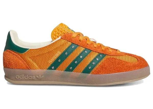 Adidas Gazelle Indoor Hardies Sneakers - Rust Orange/core Green