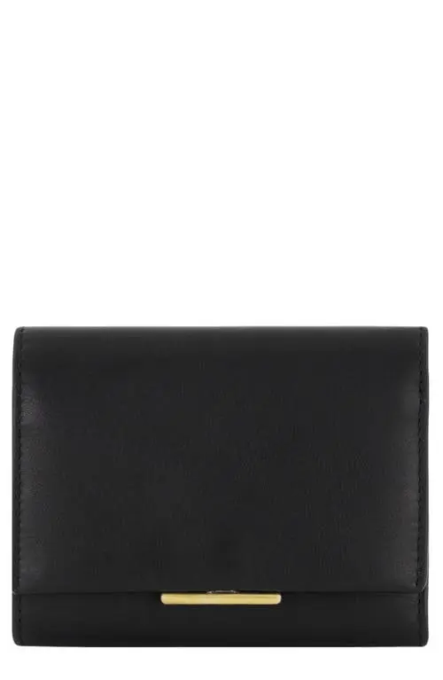 Vince Small Trifold Wallet - Black