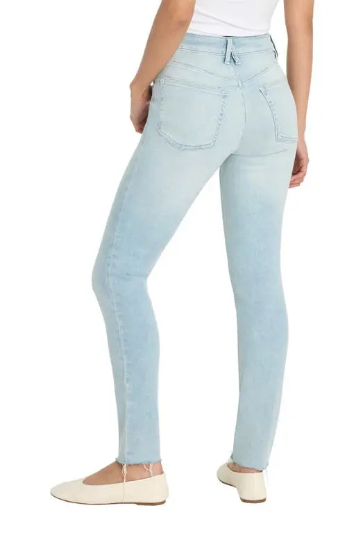 Good American Soft-tech Good Legs Raw Hem Skinny Jeans - Indigo1129