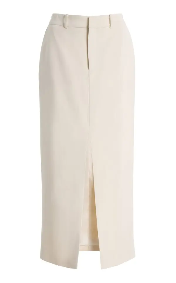THE FRANKIE SHOP Maybelle Front-slit Midi Skirt