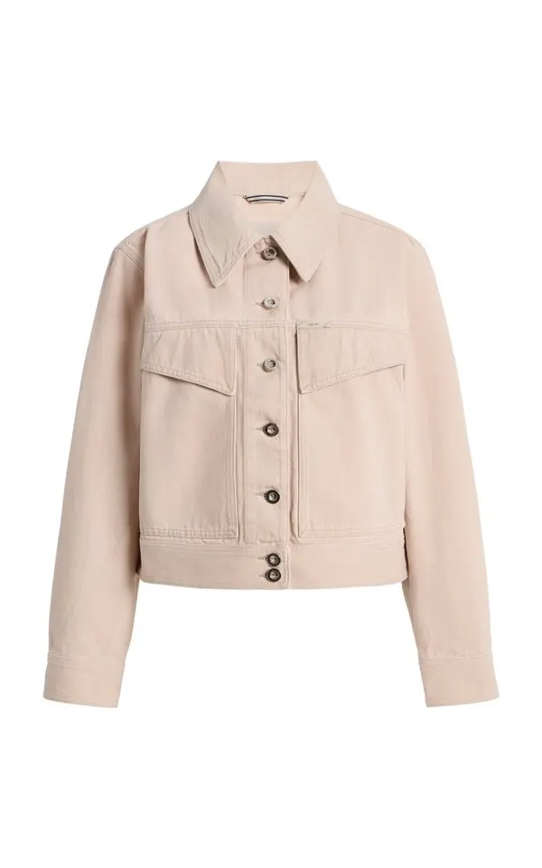 Closed 33° Organic Cotton Denim Jacket - Light Pink