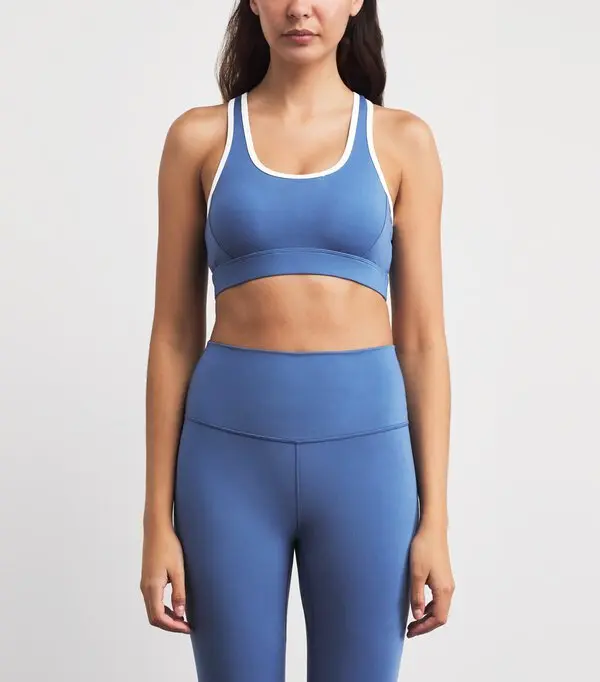 Varley Freesoft Selma Sports Bra - Blue