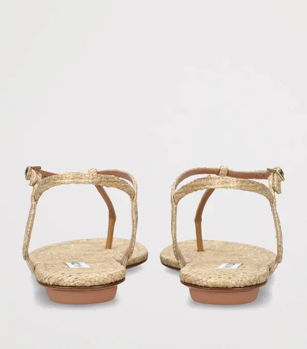 AQUAZZURA Woven Almost Bare Sandals