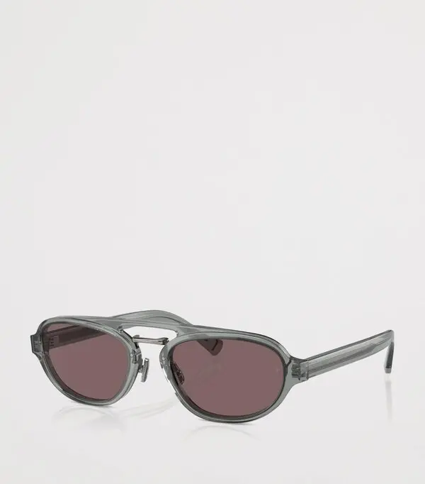 Brunello Cucinelli Acetate Bc4008s Sunglasses - Grey