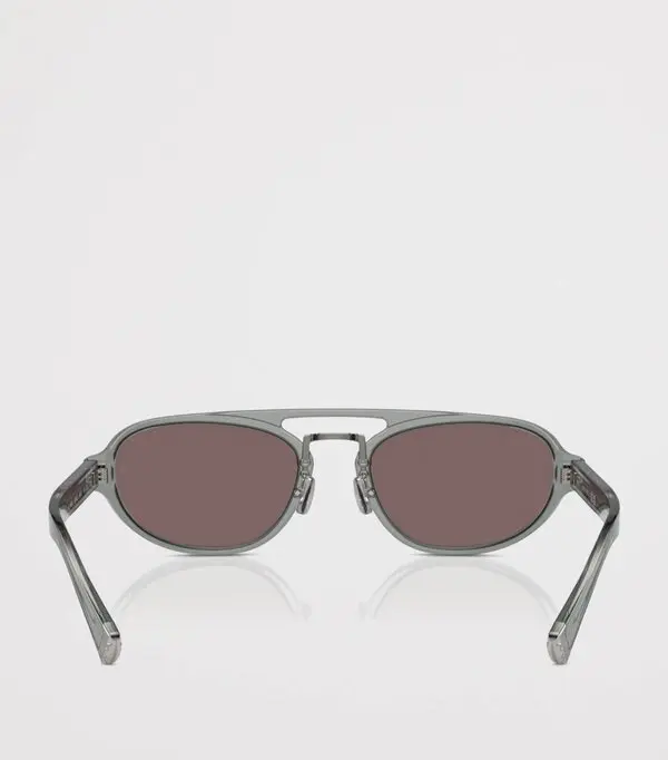 Brunello Cucinelli Acetate Bc4008s Sunglasses - Grey
