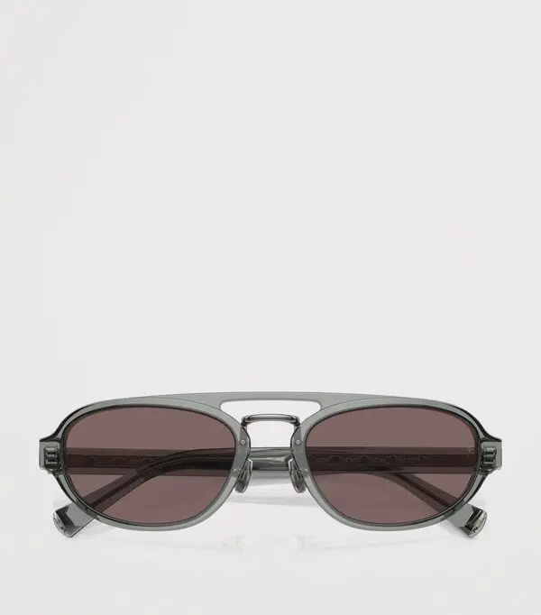 Brunello Cucinelli Acetate Bc4008s Sunglasses - Grey