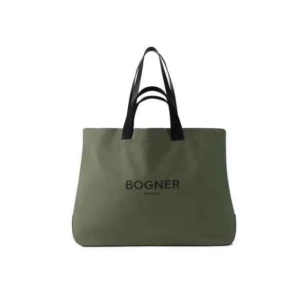 Bogner Curio Ambre Tote Bag - Olive Green