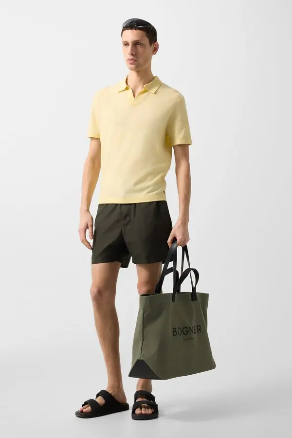 Bogner Curio Ambre Tote Bag - Olive Green