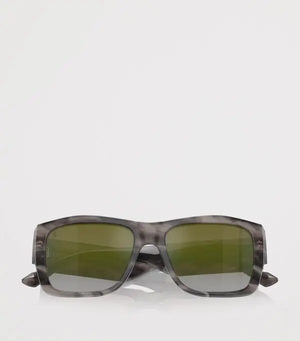 FERRARI Acetate Square Frame Sunglasses