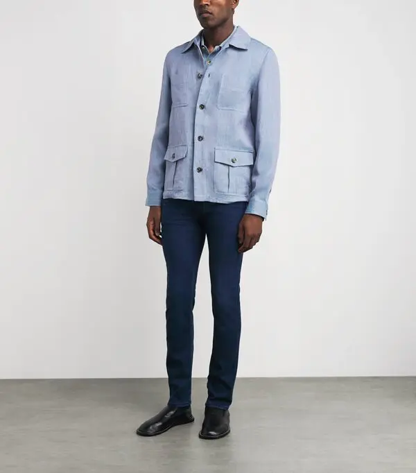 Jacob Cohen Linen Overshirt