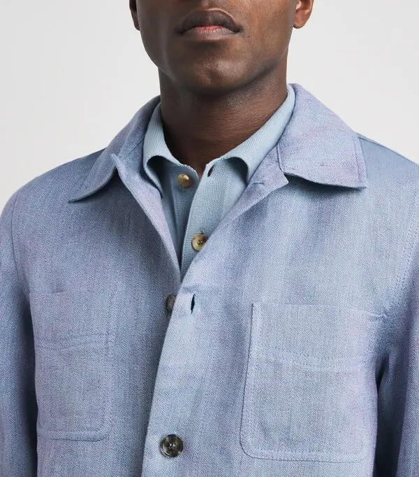 Jacob Cohen Linen Overshirt