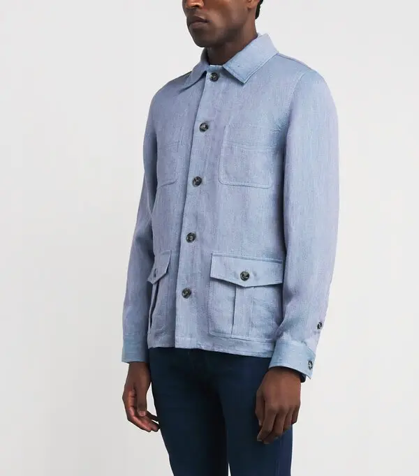 Jacob Cohen Linen Overshirt