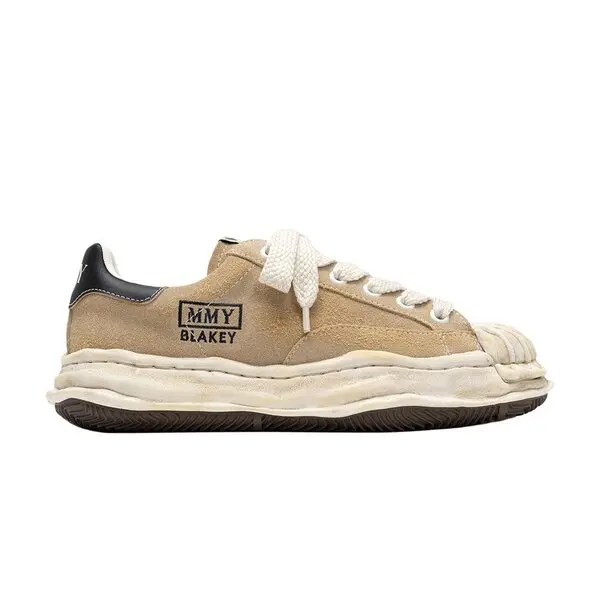 Mihara Yasuhiro Blakey Vintage Og Sole Suede Low - White