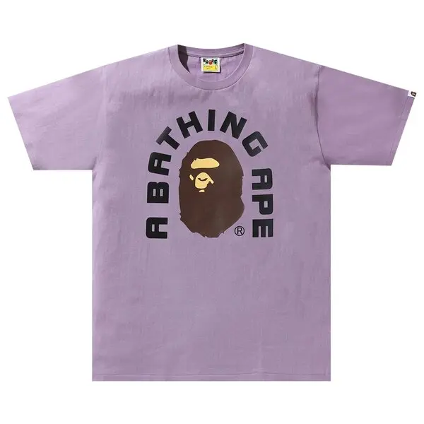 A BATHING APE College 2020 Tee - Purple