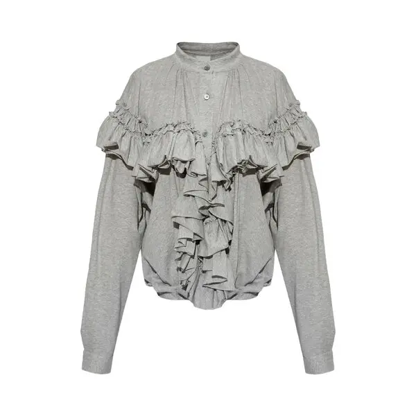 Dries Van Noten Extra Jersey Blouse