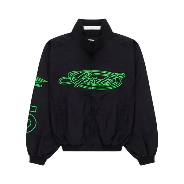 SP5DER Script Warm Up Jacket - Black