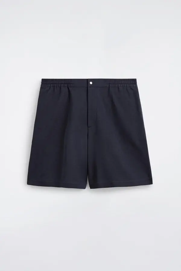 Cos Elasticated Paneled Jersey Shorts