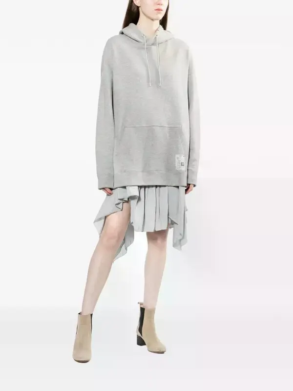 Mihara Yasuhiro Logo-patch Hooded Dress