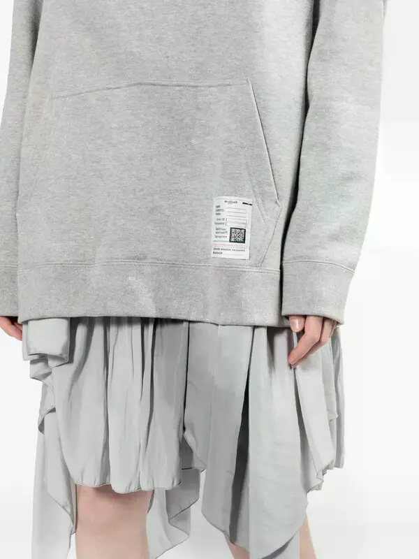 Mihara Yasuhiro Logo-patch Hooded Dress