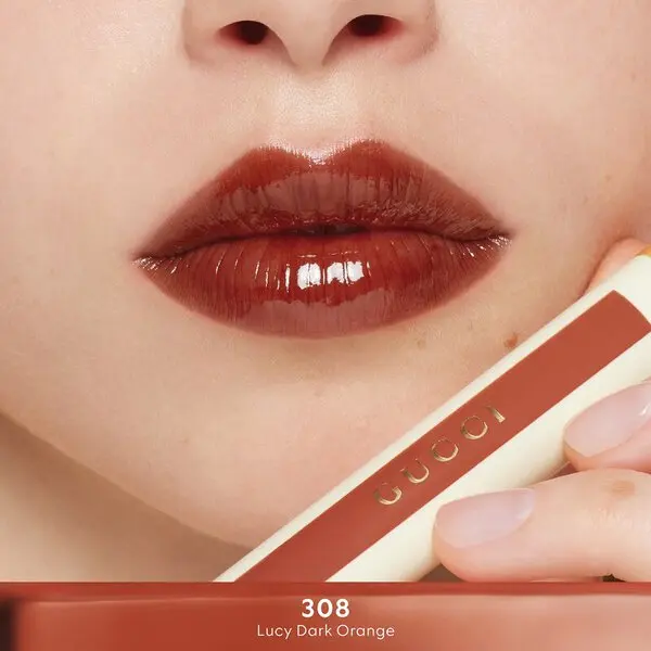 Gucci 308 'lucy Dark Orange', Glow Oil-in-water Tint