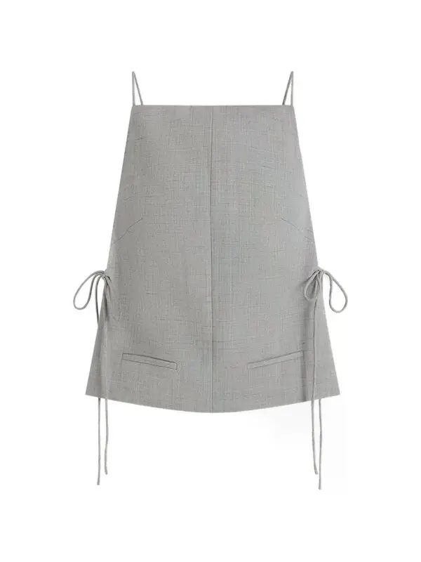 ST. AGNI Square-neck Top