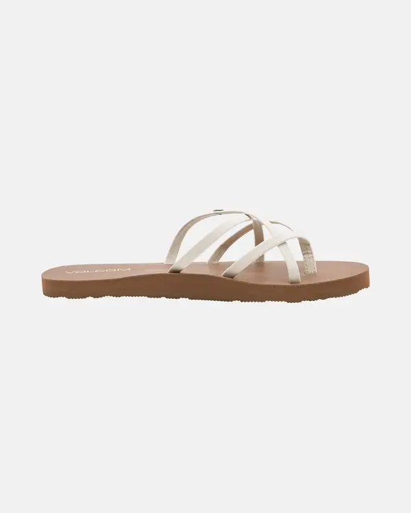 Volcom Criss-cross Strap Sandals - Desert Sand