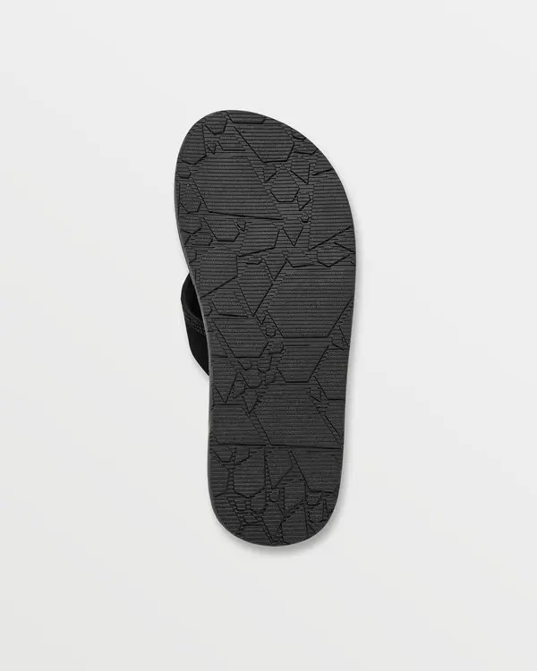 Volcom Recliner Hawaii Sandals - Black/white