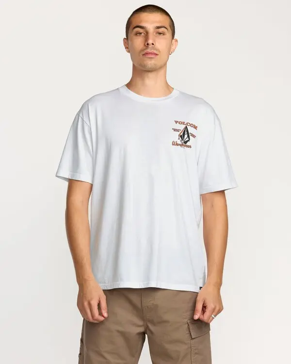 Volcom Enamel Short Sleeve Tee - White