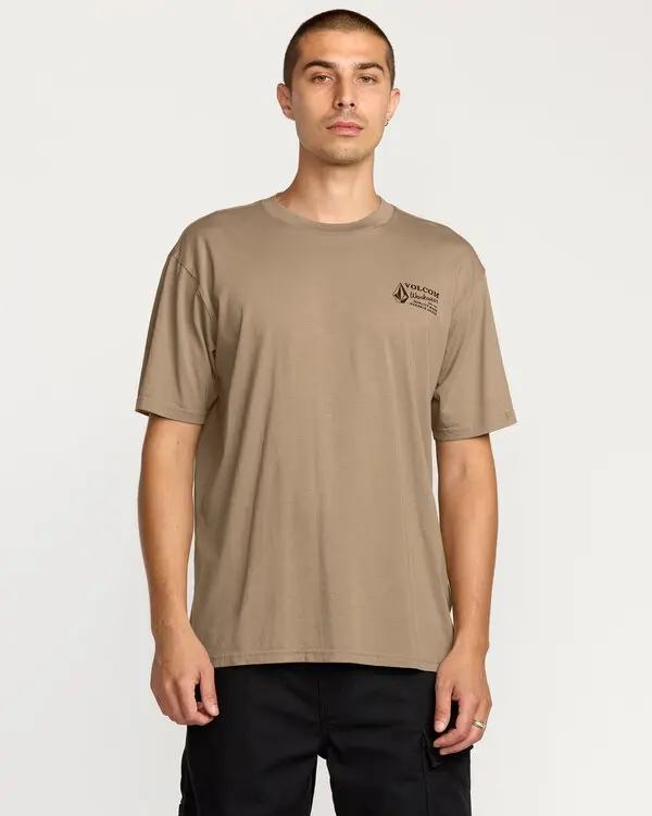 Volcom Workwear Short Sleeve Tee - Brindle
