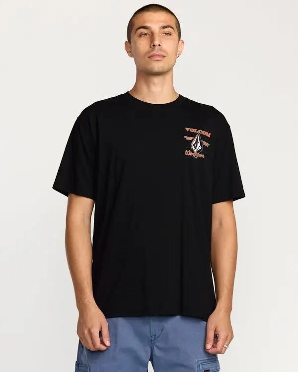 Volcom Enamel Short Sleeve Tee - Black