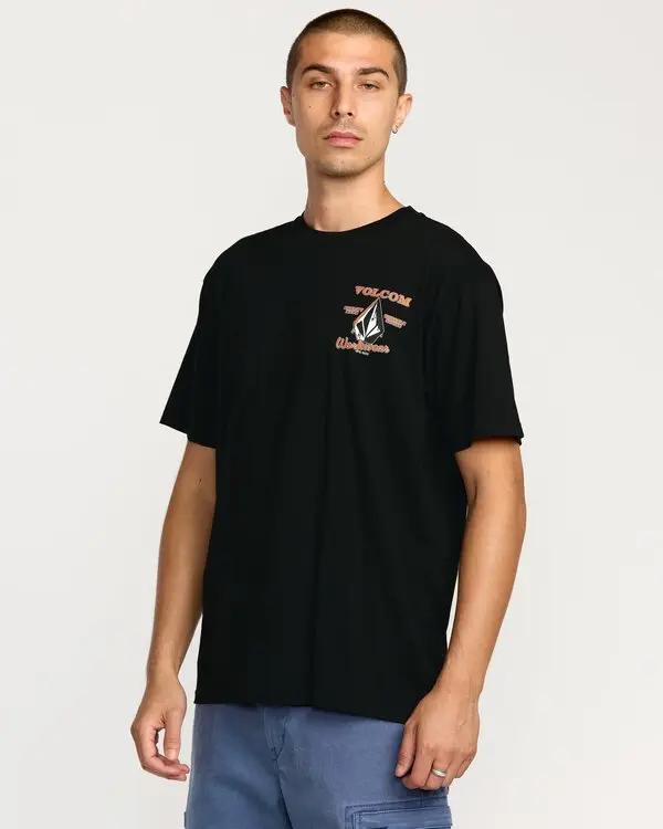 Volcom Enamel Short Sleeve Tee - Black