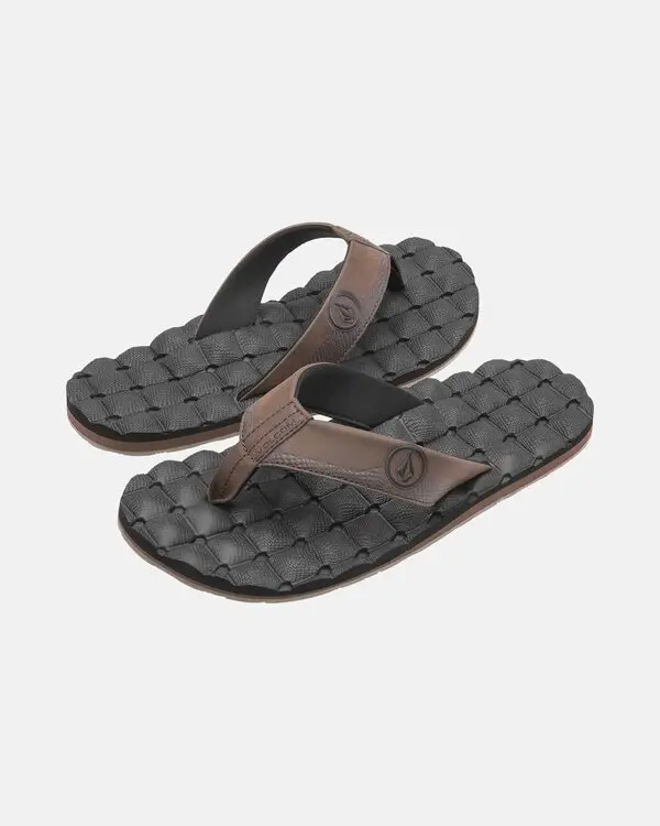 Volcom Recliner Sandals - Brnstone