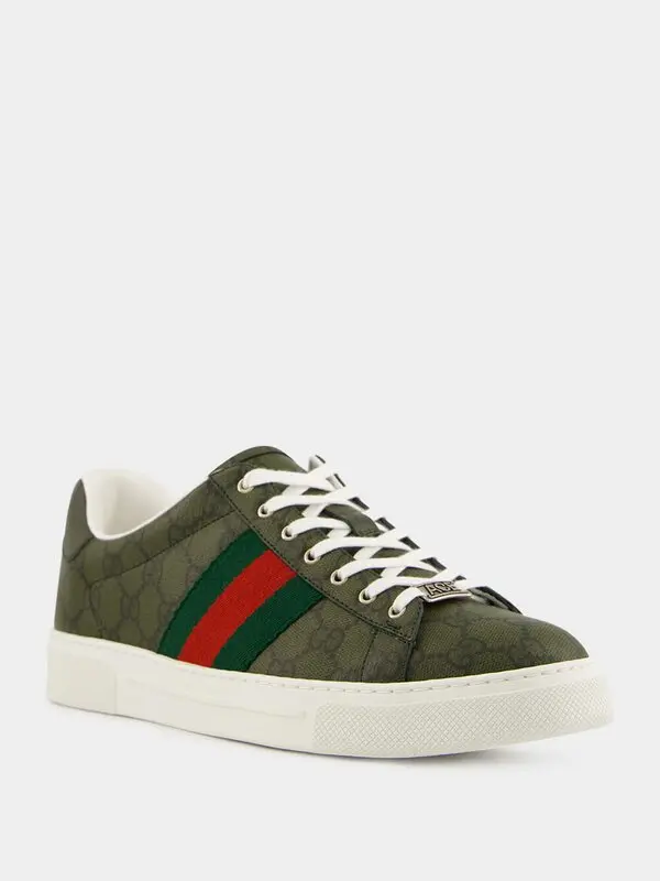 Gucci Gg Supreme Ace Sneakers - Multicolour