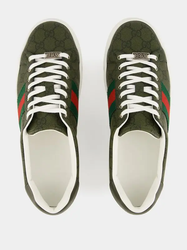 Gucci Gg Supreme Ace Sneakers - Multicolour